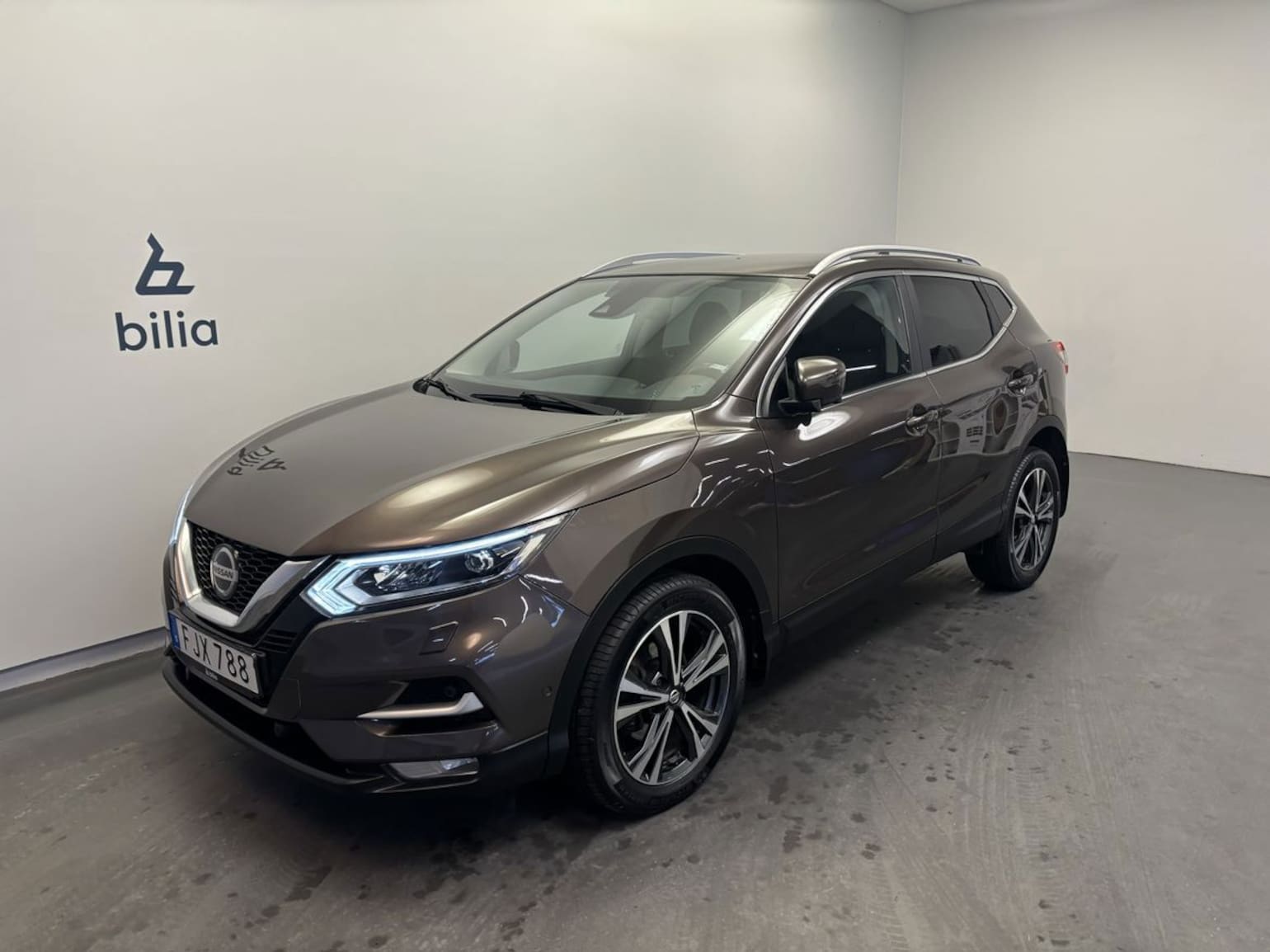 Nissan Qashqai 1.3 DIG-T 1,3 DIG-T 160hk Tekna 2019 Brun