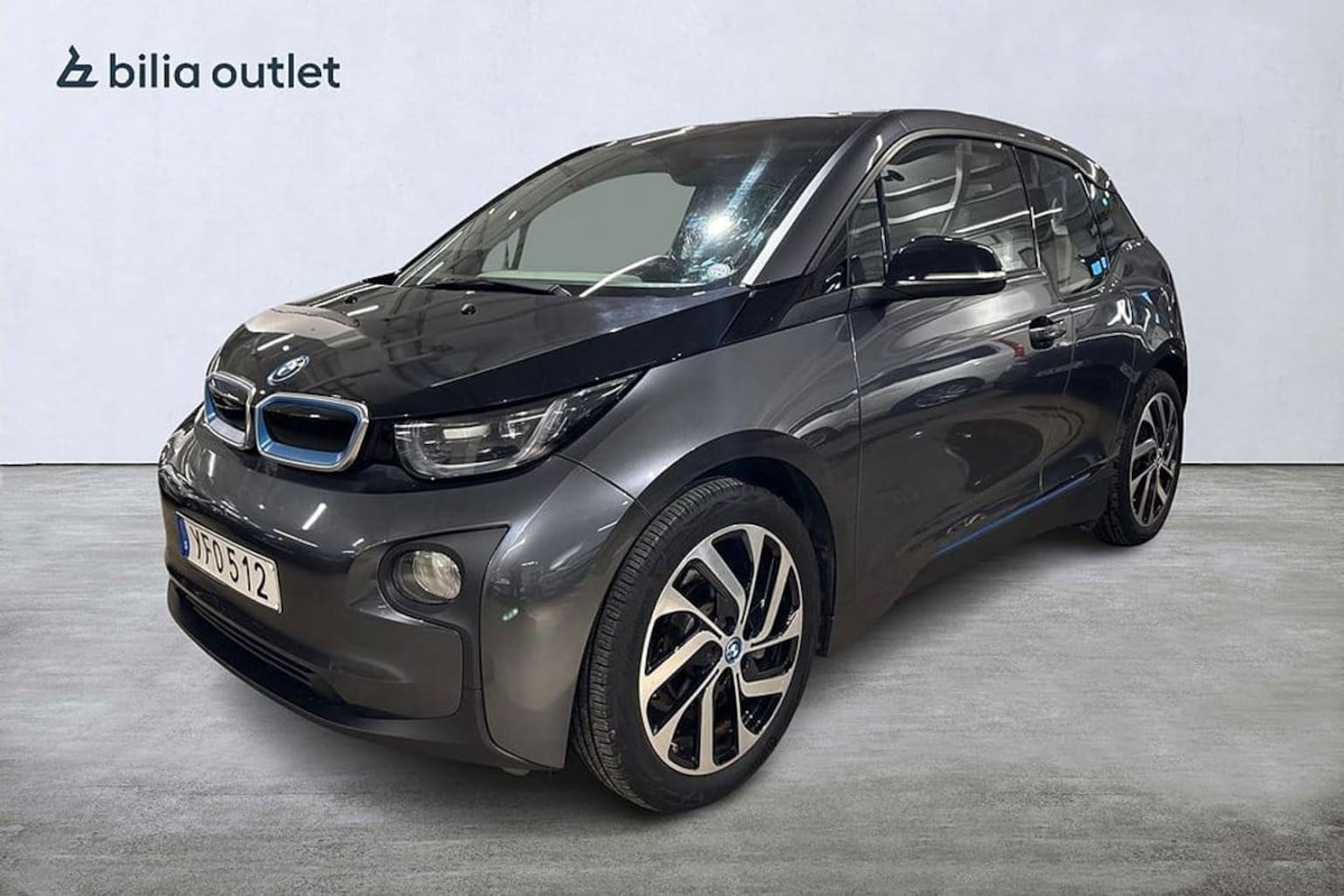 BMW i3 94 Ah REX Comfort Advanced / Navi / P-Sensor 2017 Grå