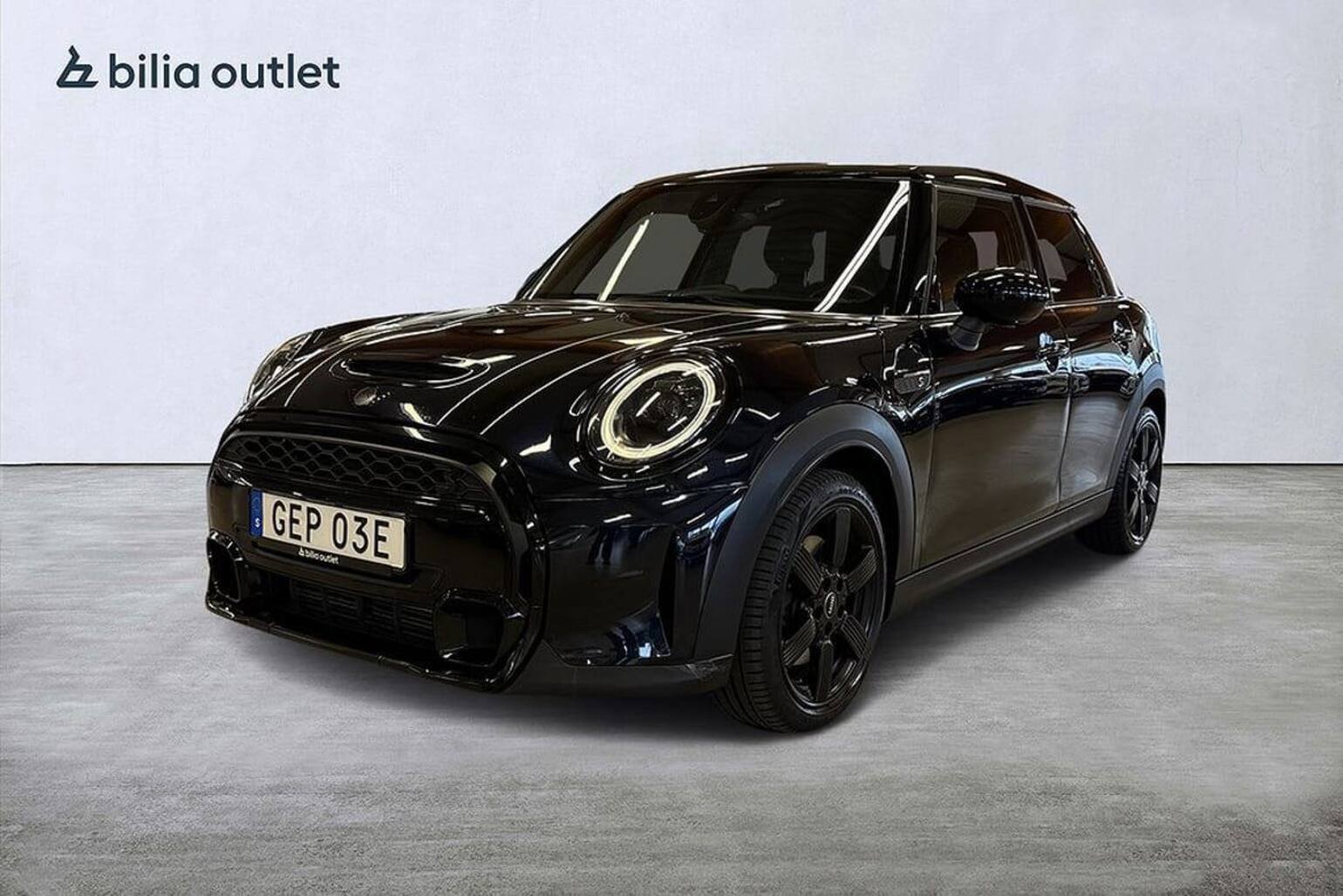 MINI Cooper S 5-dörrars / Backkamera / Piano Black Ext 2022 Svart