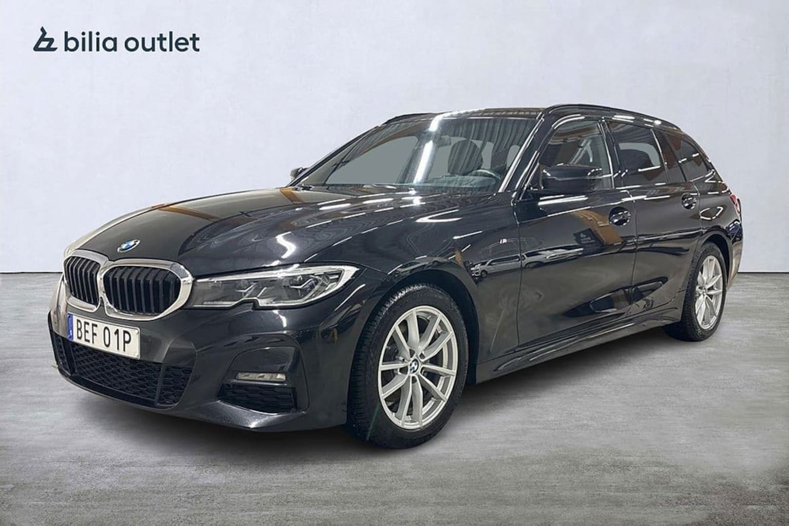 BMW 320d xDrive Touring 320 Steptronic M Sport 2021 Svart