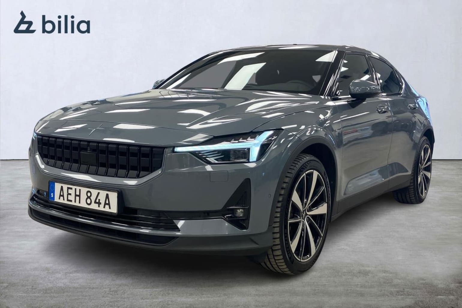 Polestar 2 Long Range Dual Motor 78kWh Plus Pilot 2021 Grå