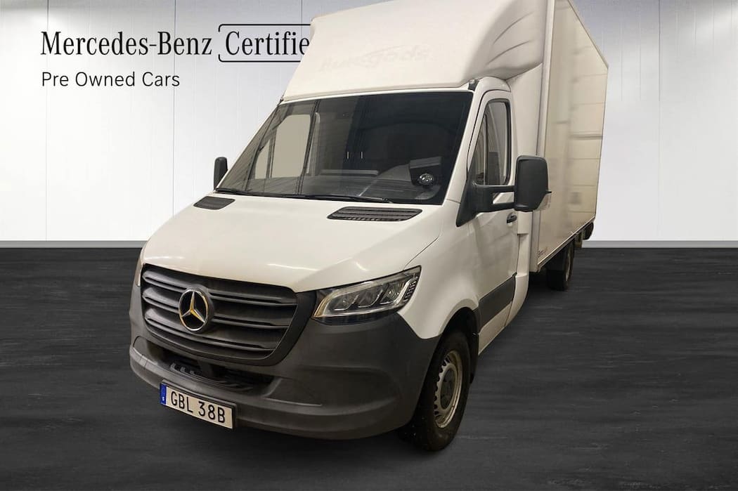 Mercedes-Benz Sprinter 316 CDI Chassi SoV, Volymskåp, Klimat 2019 Vit