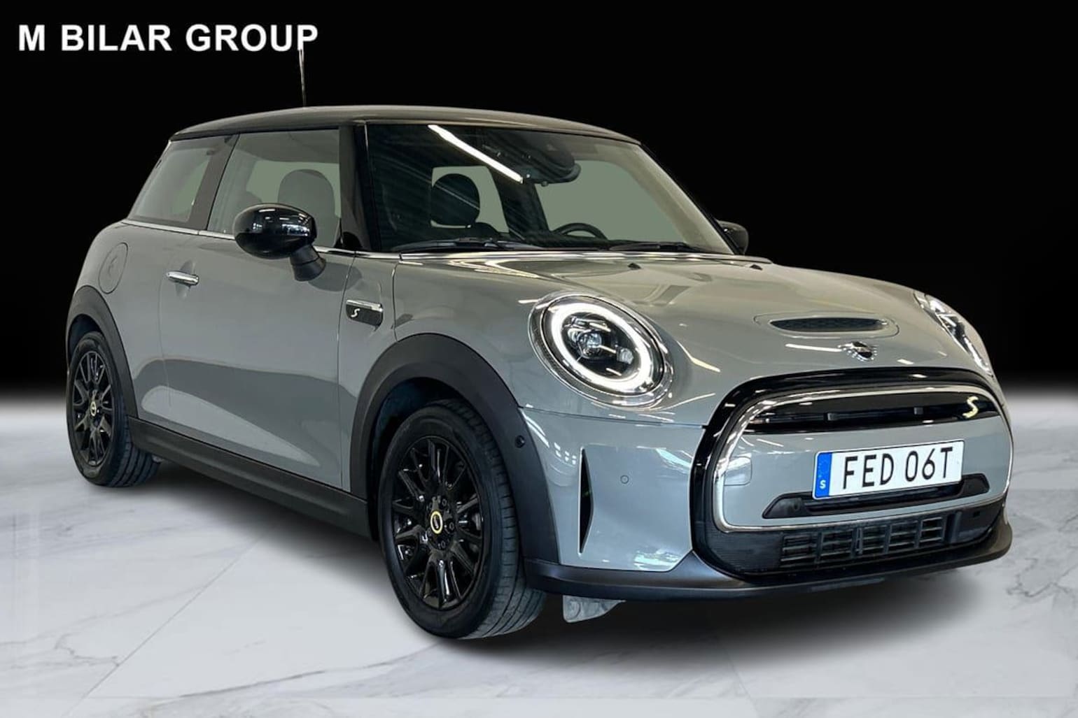 MINI Cooper SE | HUD | H/K | B-kamera | Moonwalk Grey 2023 Grå