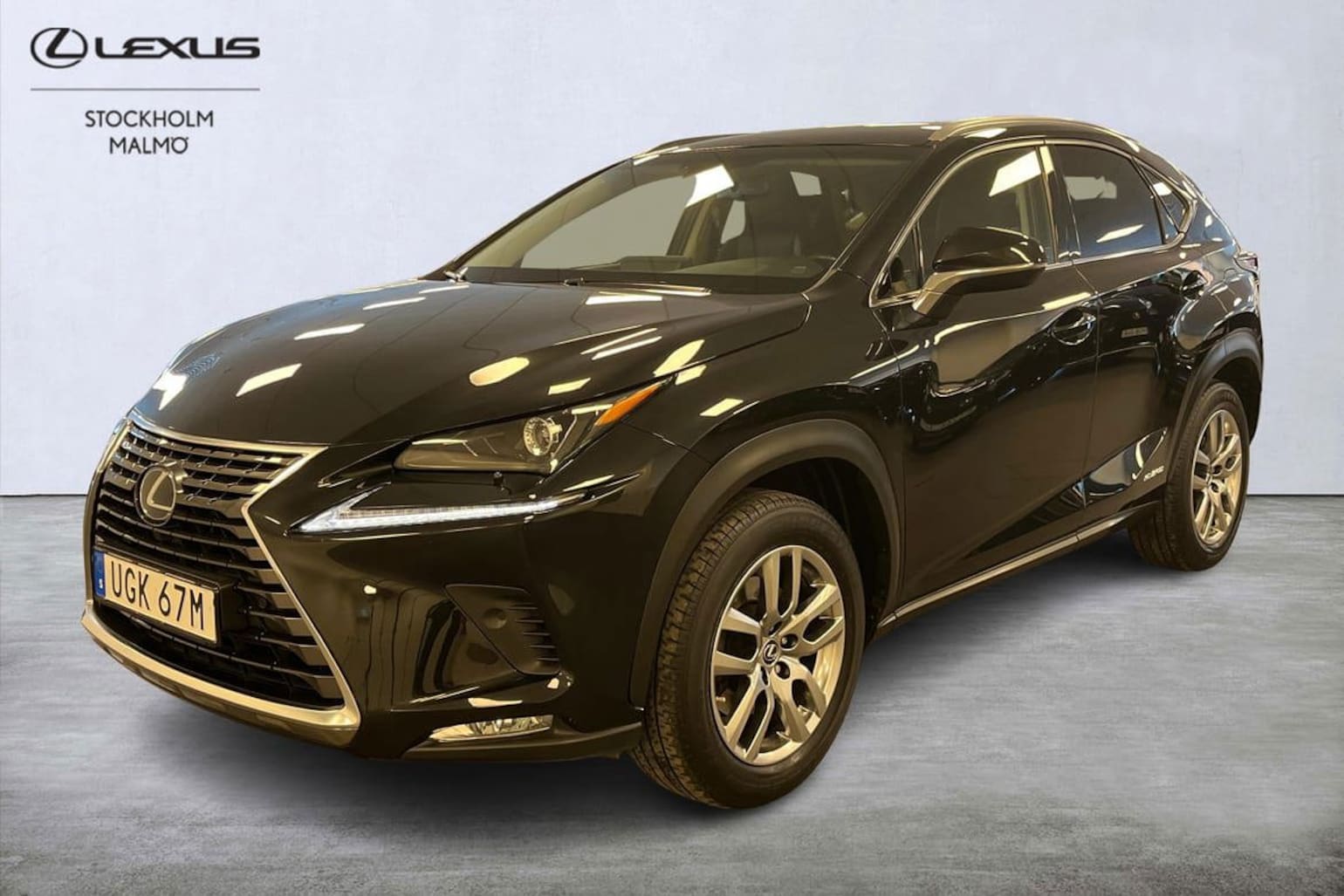 Lexus NX 300h AWD Executive med Navigation Dragkrok 2019 Svart